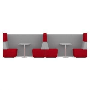 Fifteen High Back Sofa Booth | BT Office Furniture
