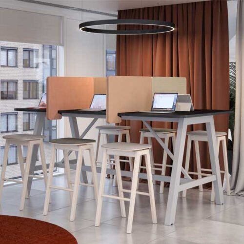 Alto High Bench Table | 5 Year Guarantee | BT Office