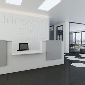 Allure Reception Desk | BT Office Furniture