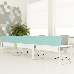 Desk Mounted Screens - Wide Range of Styles and Colours