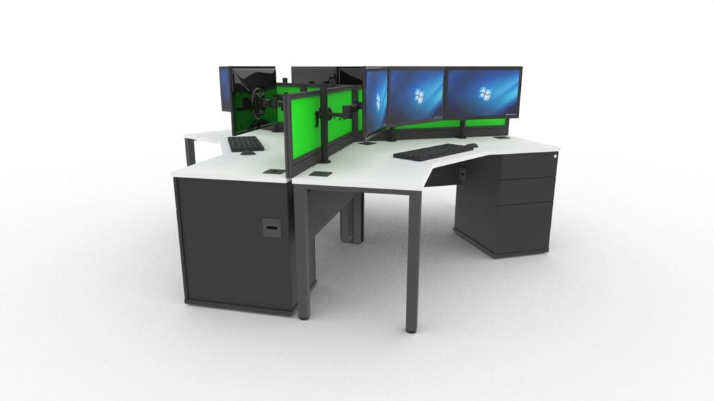 The Best Office Desks For Two Or Three Monitors | BT Office