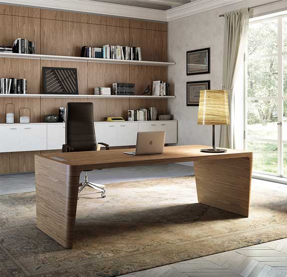 Commercial Office Desks: MDF, Laminate or Natural Wood?