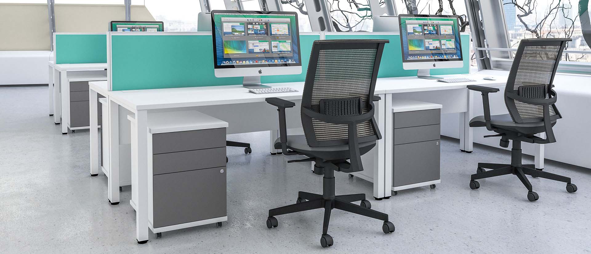 Commercial Office Desks: MDF, Laminate or Natural Wood?