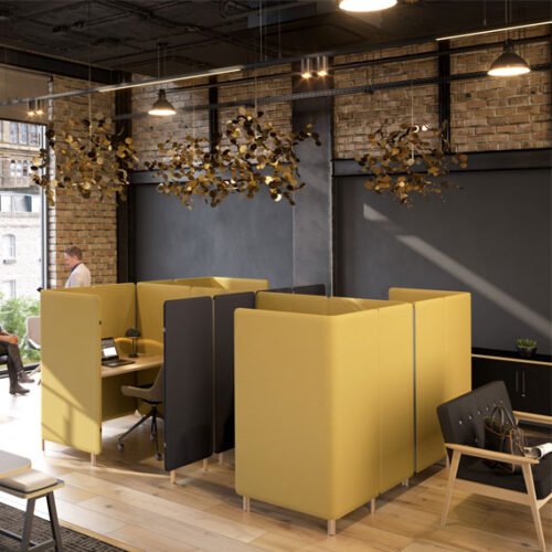Oases Work Booths - A modular Solution- BT Office Furniture