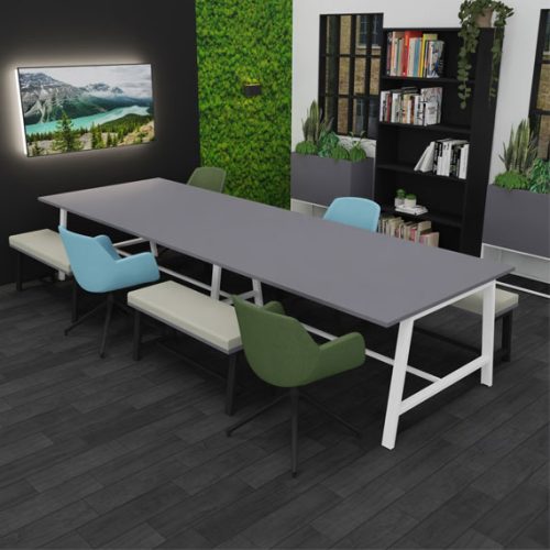 Aspect Static Tables - Dining Height | BT Office Furniture