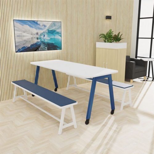 Loco Bench Table with Castors | BT Office Furniture UK