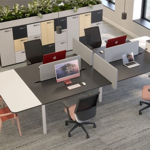 Matrix Plus Bench Desks | BT Office Furniture