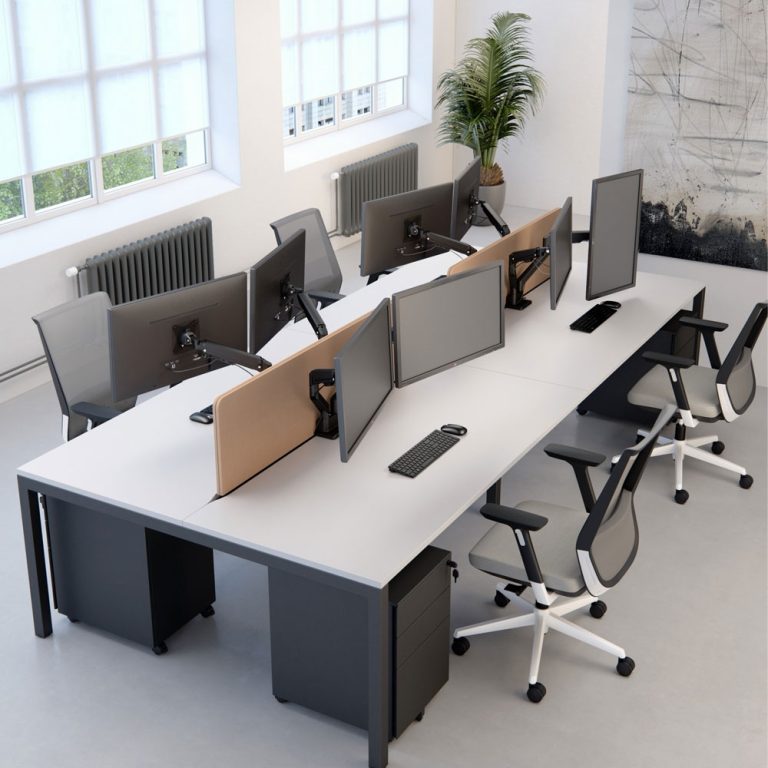Matrix Plus Bench Desks | BT Office Furniture