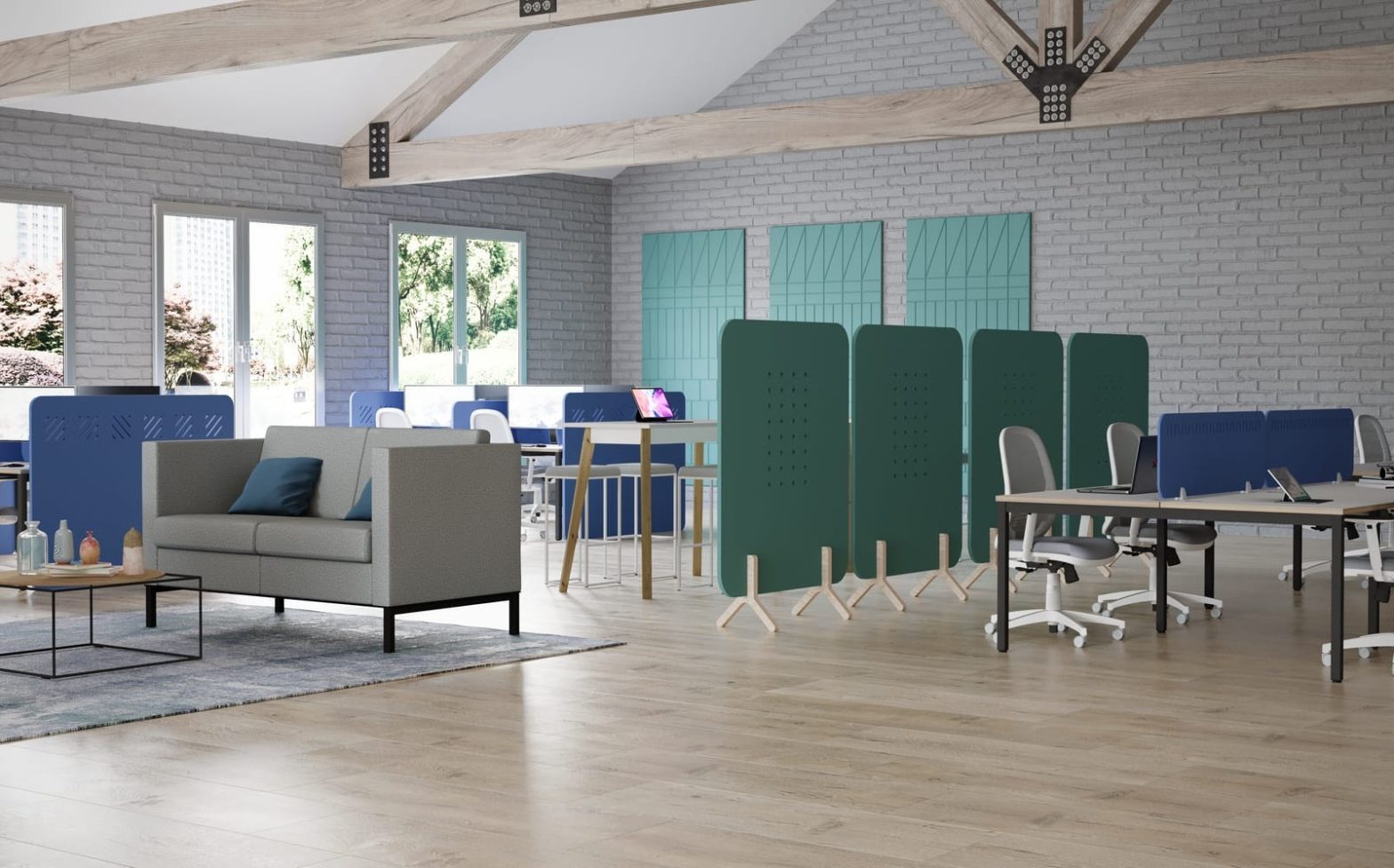 3 Ways to Incorporate Acoustic Screens in Your Office